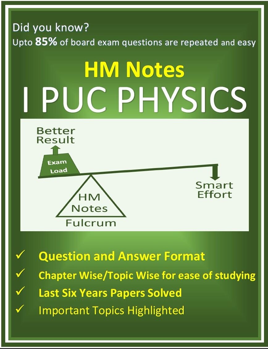 I PUC Notes - Harsha Marathe | Educator